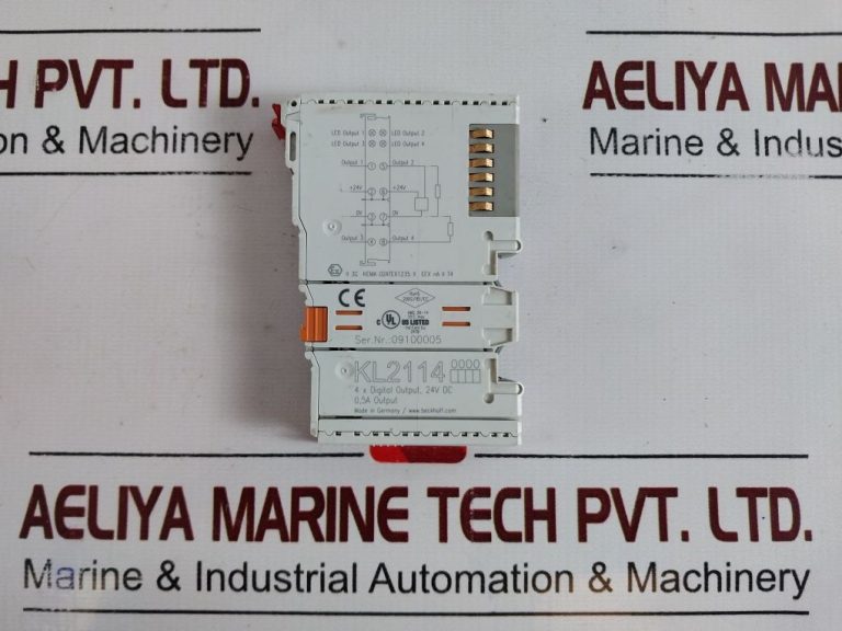 Beckhoff Kl2114 Bus Terminal Digital Output 24v Dc - Aeliya Marine