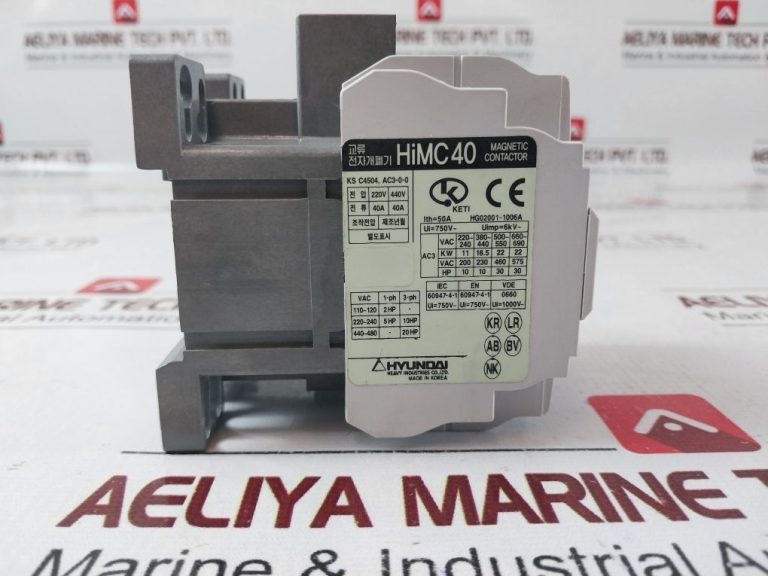 Hyundai Himc40 Magnetic Contactor - Aeliya Marine