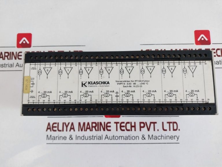 Klaschka Vvpt 8 – 2.63 Preamplifier For Pt100 Sensor - Aeliya Marine