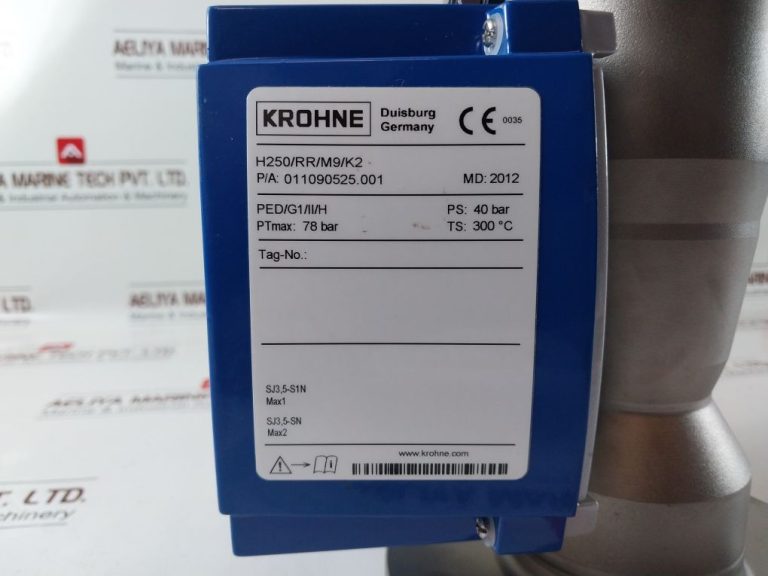 Krohne H250 Flow Meter - Aeliya Marine