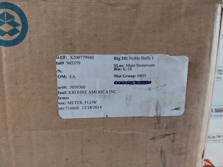 Krohne H250 Flow Meter - Aeliya Marine