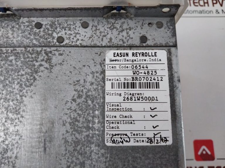 Easun Reyrolle Rho-3 Motor Protection Relay - Aeliya Marine