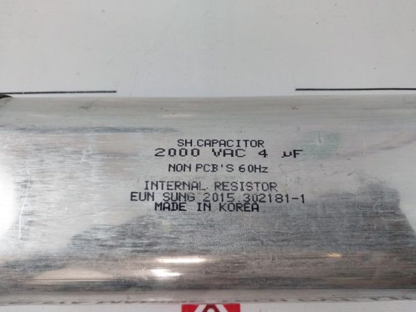 Eun Sung Sh. Capacitor 2000 Vac 4 Μf - Aeliya Marine