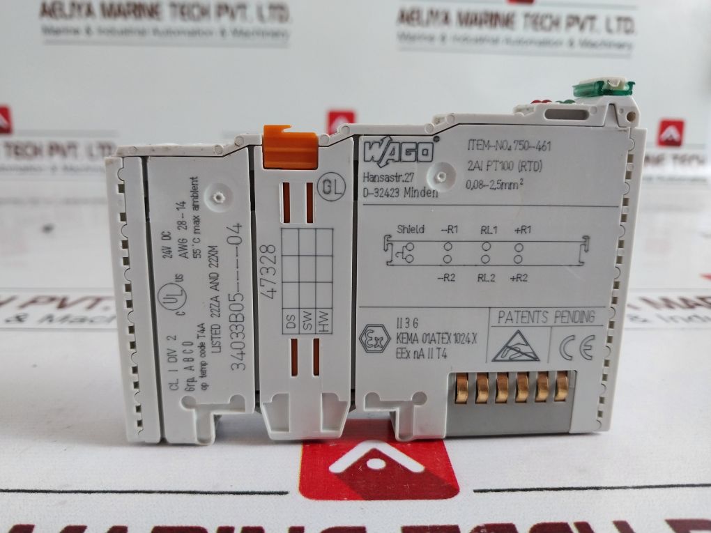 Wago 750-461 Analog Input Module 24v Dc - Aeliya Marine