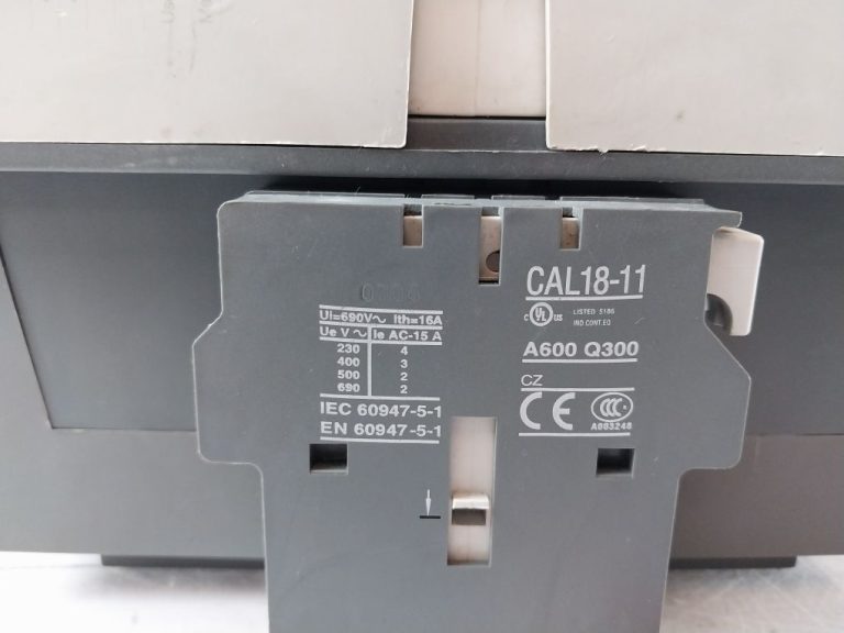 Abb A260-30 Contactor With Auxiliary Contact Block Cal18-11 - Aeliya Marine