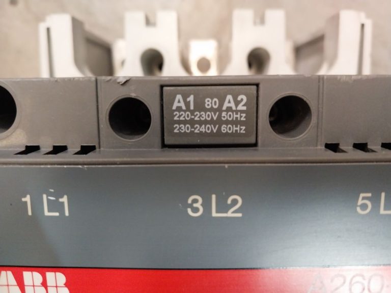 Abb A260-30 Contactor With Auxiliary Contact Block Cal18-11 - Aeliya Marine