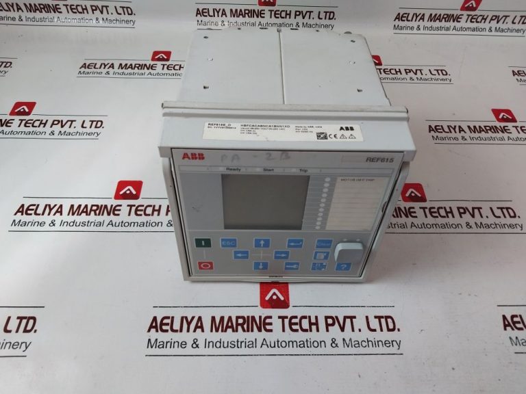 Abb Ref615 Protection Relay - Aeliya Marine