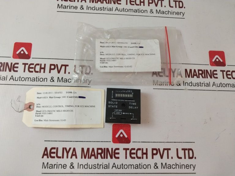 Abb Ice-omatic Mile Tdu3001a Solid State Timer - Aeliya Marine