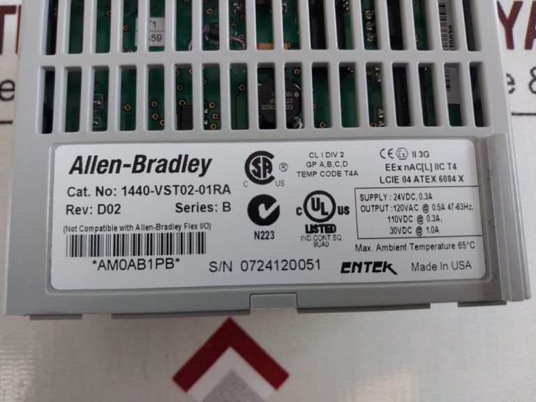 Allen-bradley 1440-vst02-01ra Dynamic Measurement Module - Aeliya Marine