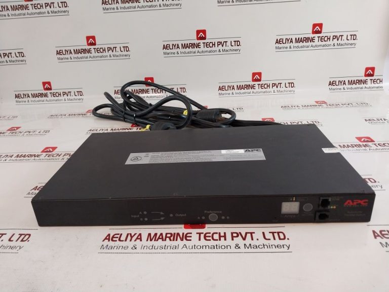 Apc Ap7752 Automatic Transfer Switch - Aeliya Marine