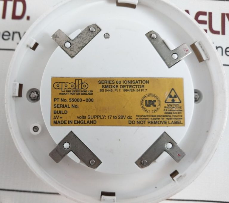Apollo 55000-200 Series 60 Ionisation Smoke Detector - Aeliya Marine
