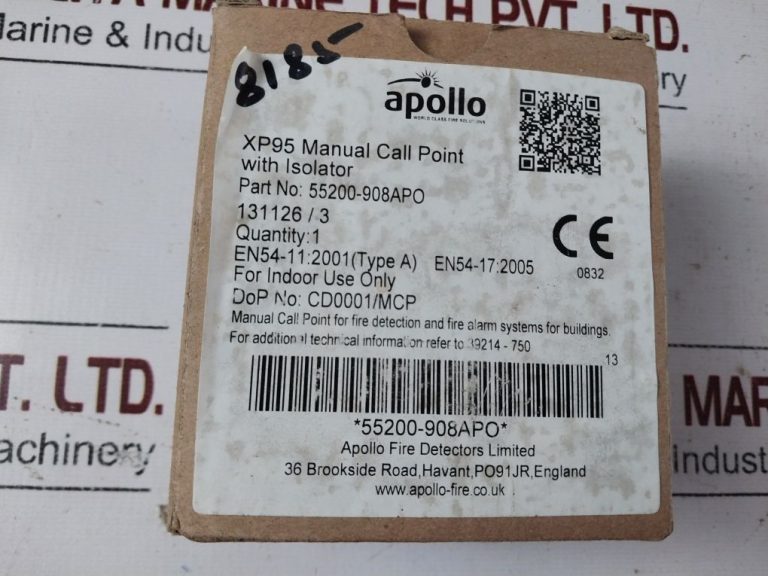 Apollo 55200-908apo Manual Call Point With Isolator - Aeliya Marine