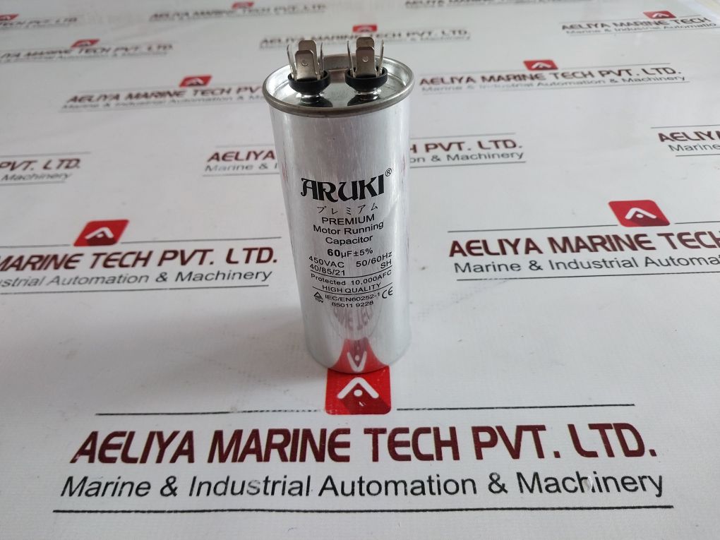 Aruki 60µf±5% Motor Running Capacitor - Aeliya Marine