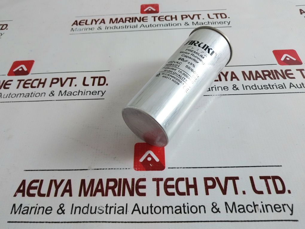 Aruki 60µf±5% Motor Running Capacitor - Aeliya Marine