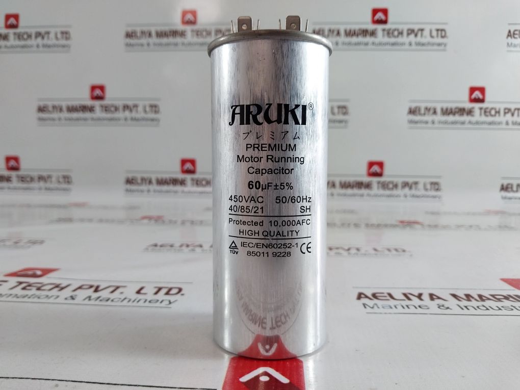 Aruki 60µf±5% Motor Running Capacitor - Aeliya Marine