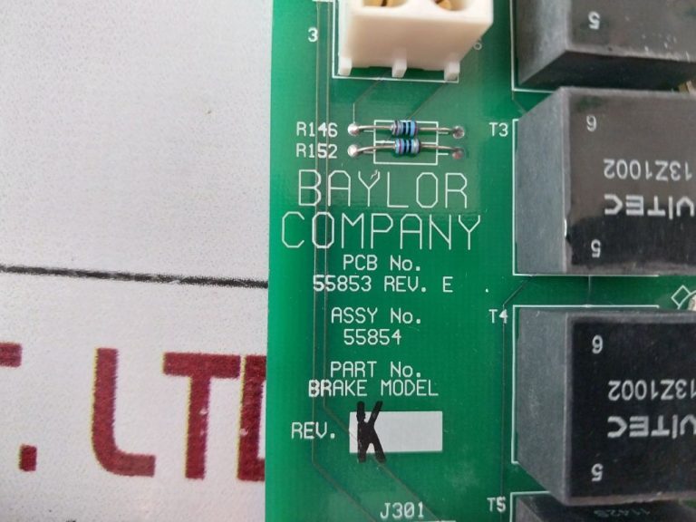 Baylor National Oilwell 55853 Rev. E Circuit Pc Board - Aeliya Marine