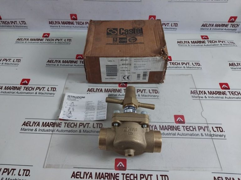 Castel 6512/13 Globe Valve - Aeliya Marine