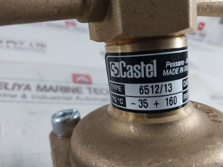 Castel 6512/13 Globe Valve - Aeliya Marine