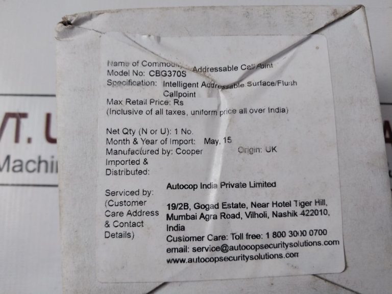 Cooper Cbg370s Addressable Call Point - Aeliya Marine