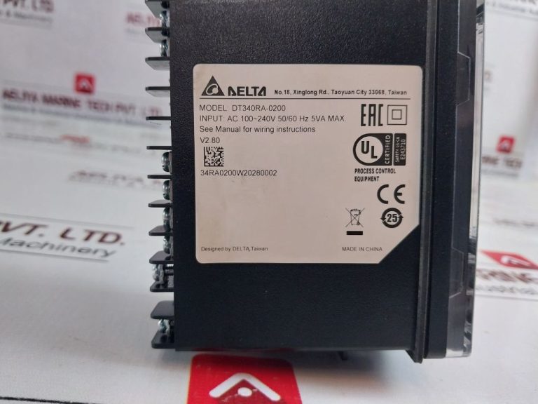 Delta Dt340ra-0200 Temperature Controller - Aeliya Marine