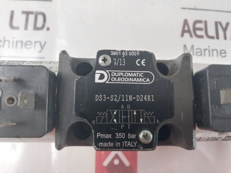 Duplomatic Ds3-s2/11n-d24k1 Directional Valve - Aeliya Marine