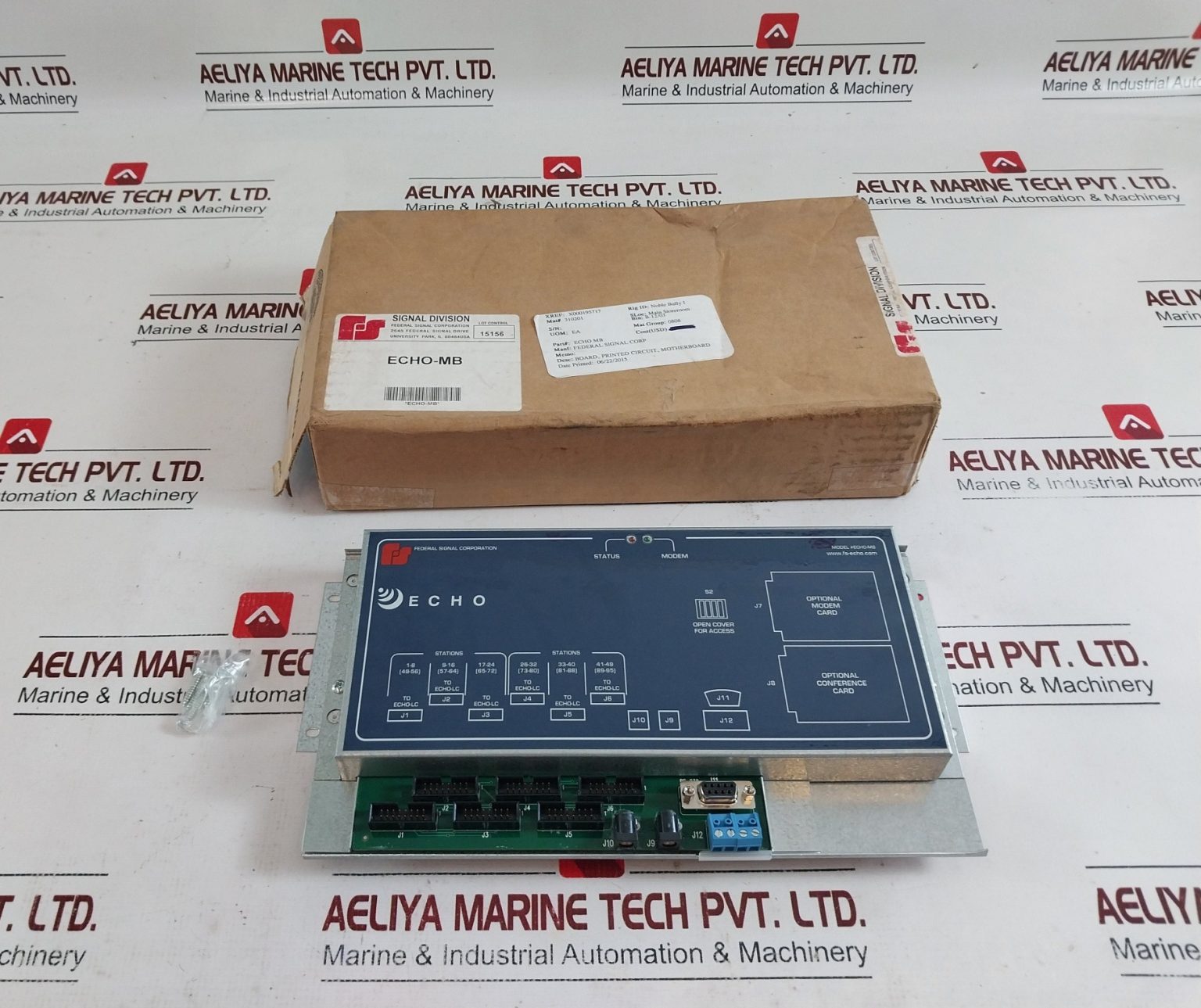 Federal Signal Echo-mb Digital Intercom Circuit Board - Aeliya Marine