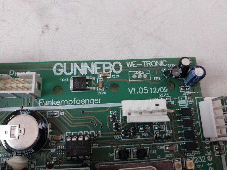 Gunnebo We-tronic V1.05 Control Board - Aeliya Marine