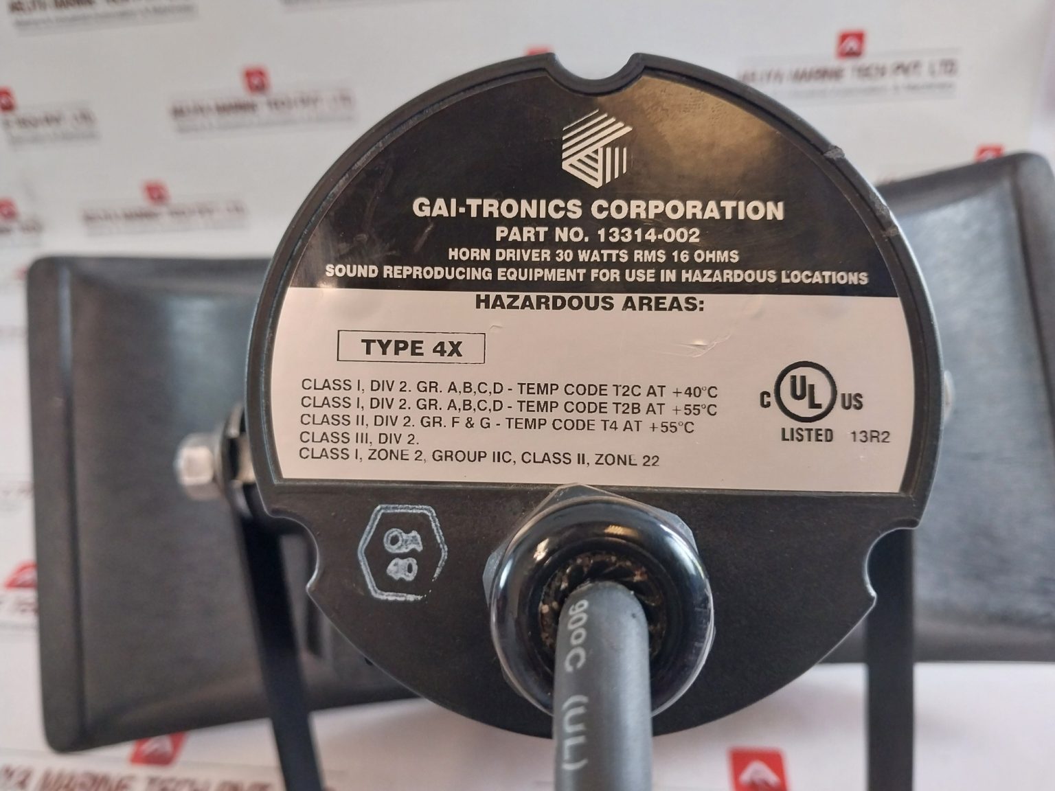Reliable Gai-tronics Hubbell 13309-001 Wide Angle Horn
