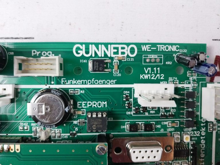 Gunnebo We-tronic 215-2201-012 Control Board - Aeliya Marine