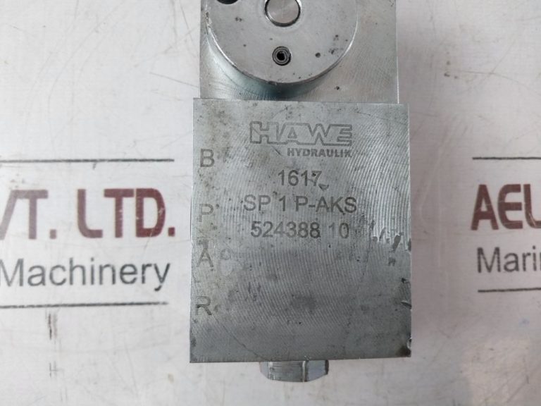Hawe Sp 1p-aks Hydraulic Directional Spool Valve - Aeliya Marine