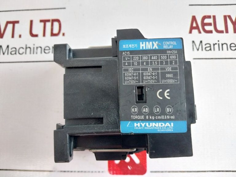 Hyundai Hmx 31 Control Relay 230v 60hz - Aeliya Marine