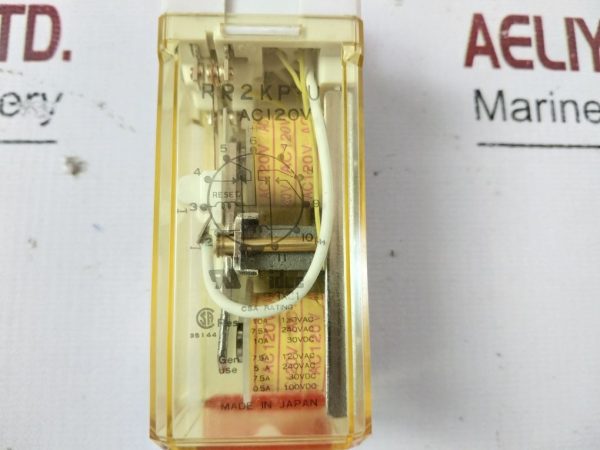 Idec Rr2kp-u Relay Ac120v - Aeliya Marine