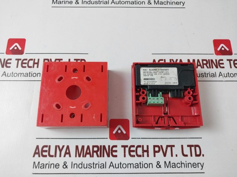 Kac Alarm Mcp2a-r470ff-01 Indoor Manual Call Point - Aeliya Marine