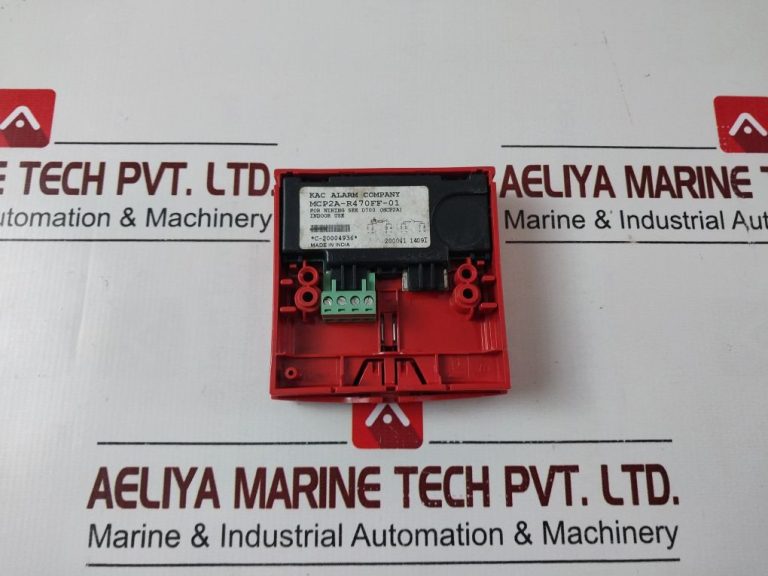 Kac Alarm Mcp2a-r470ff-01 Indoor Manual Call Point - Aeliya Marine