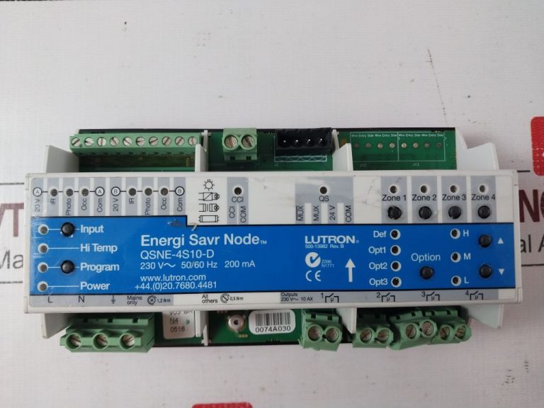 Lutron Qsne-4s10-d Energi Savr Node Controller - Aeliya Marine