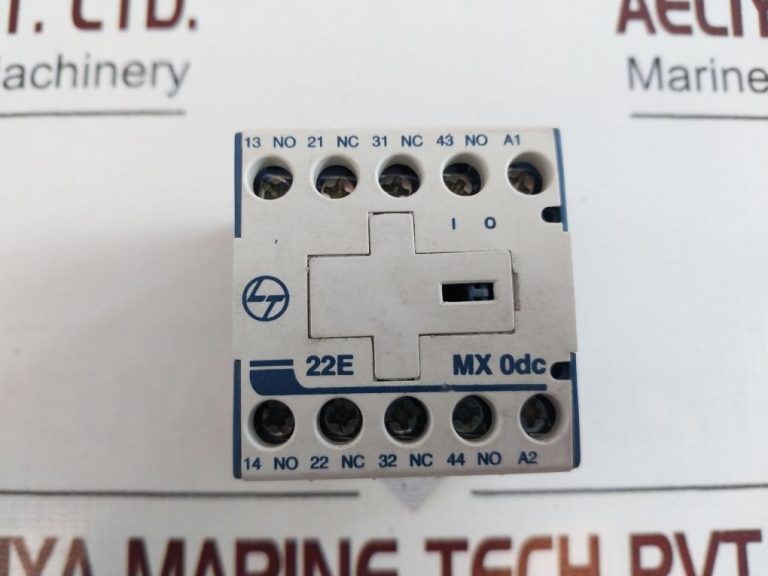 Larsen & Toubro Mx 0dc Contactor Relay 24 Dvc - Aeliya Marine