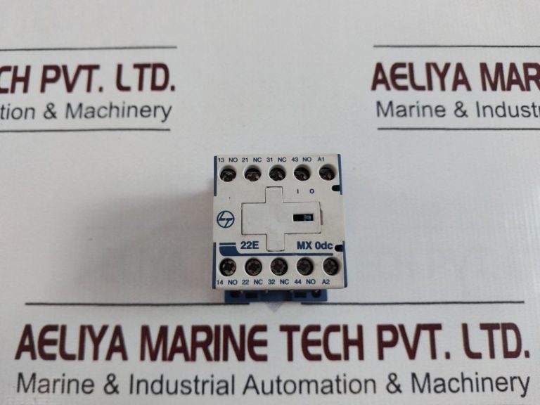 Larsen & Toubro Mx 0dc Contactor Relay 24 Dvc - Aeliya Marine