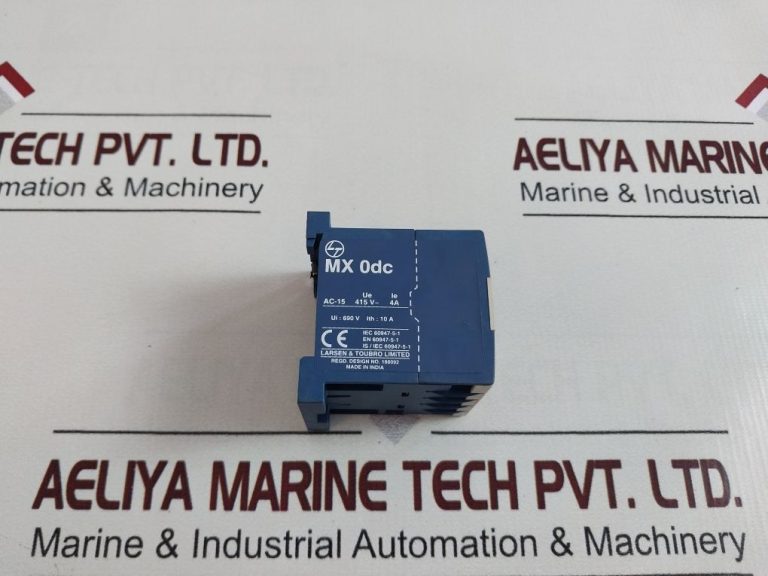 Larsen & Toubro Mx 0dc Contactor Relay 24 Dvc - Aeliya Marine