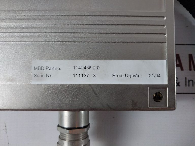 Man B&w 1142486-2.0 Pmi Controller Box - Aeliya Marine
