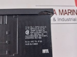 Measurement Technology Mtl688 Loop Powered Is Indicator - Aeliya Marine