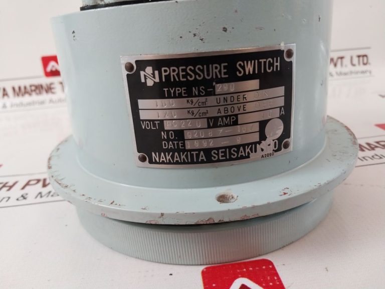 Nakakita Seisakusho Ns-290 Pressure Switch - Aeliya Marine