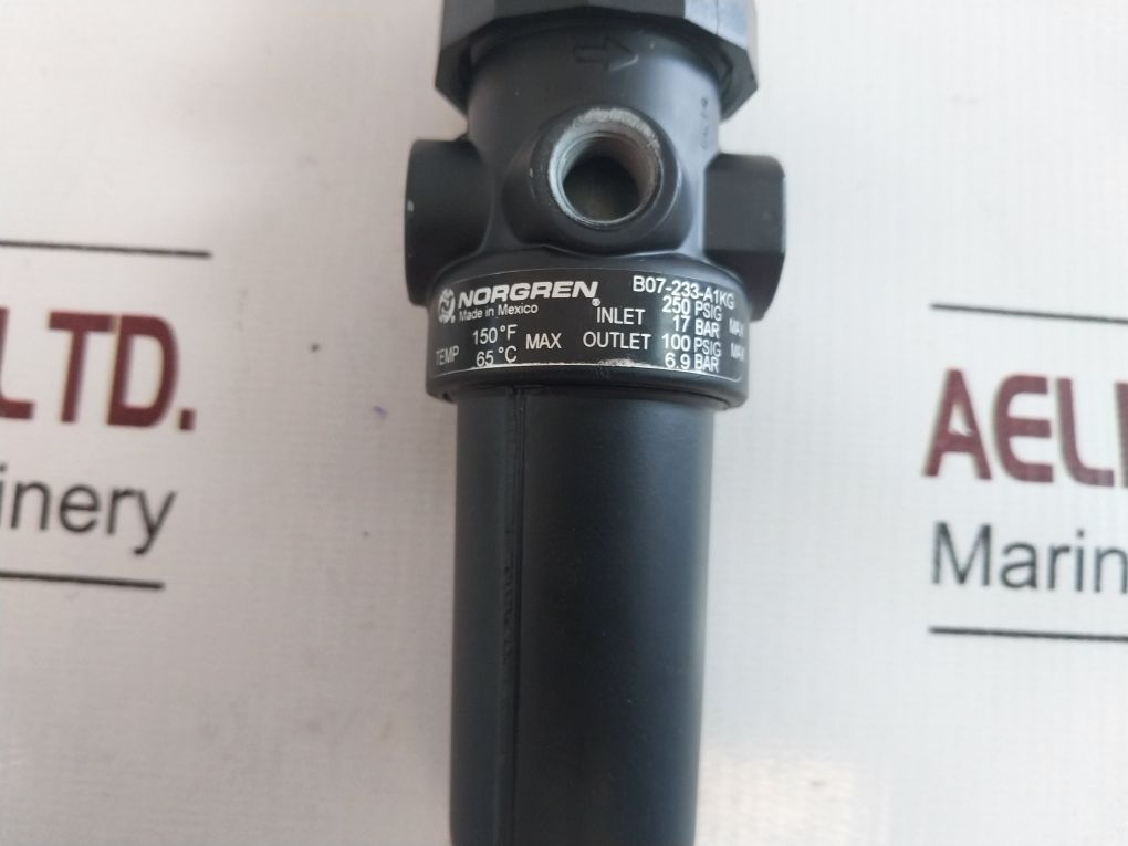 Norgren B07-233-a1kg Filter Regulator - Aeliya Marine