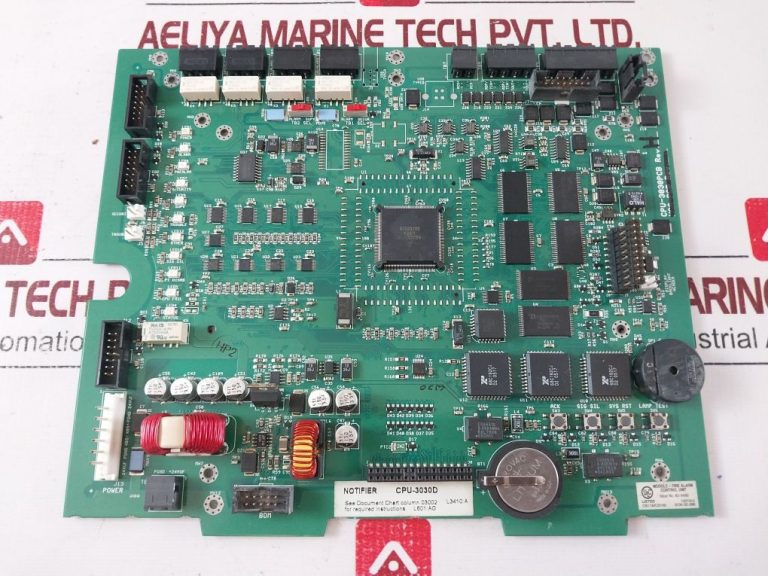Notifier Cpu-3030d Fire Alarm Control Unit - Aeliya Marine