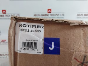 Notifier Honeywell Cpu2-3030d Fire Alarm Control Panel - Aeliya Marine