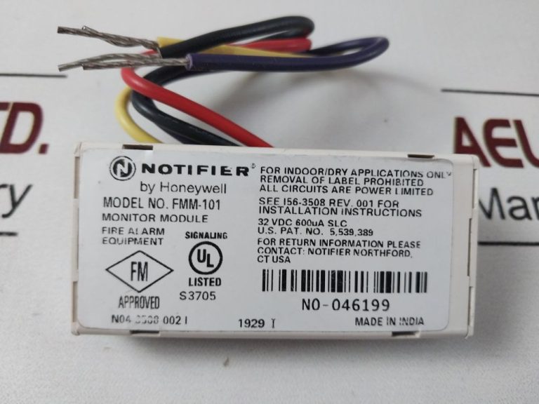 Notifier Honeywell Fmm-101 Mini Monitor Module - Aeliya Marine