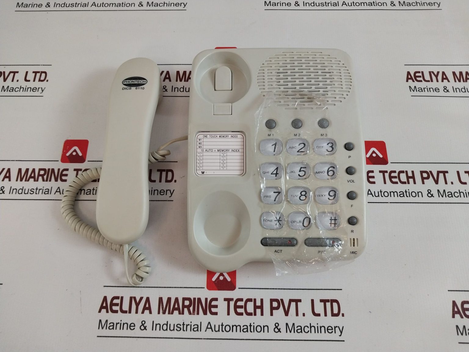 Phontech Dics 6110 Telephone Indoor Unit - Aeliya Marine