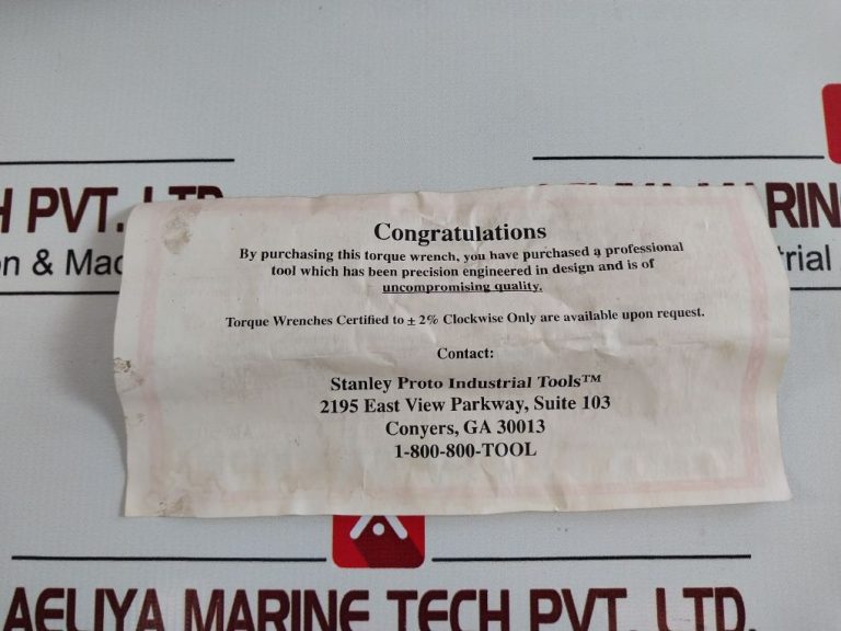 Proto 6014cx Torque Wrench - Aeliya Marine