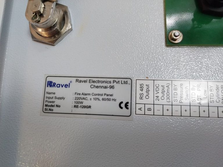 Ravel Electronics Re-120gr Fire Alarm Control Panel - Aeliya Marine
