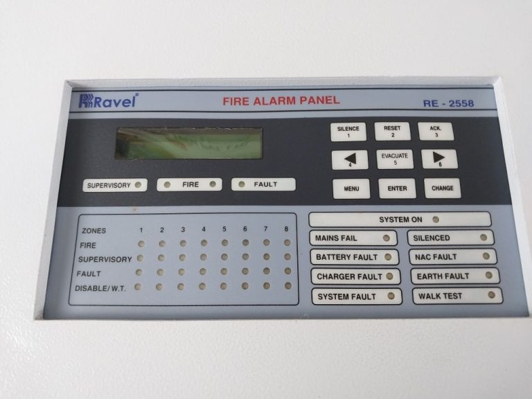 Ravel Electronics Re-2558 Fire Alarm Control Panel - Aeliya Marine