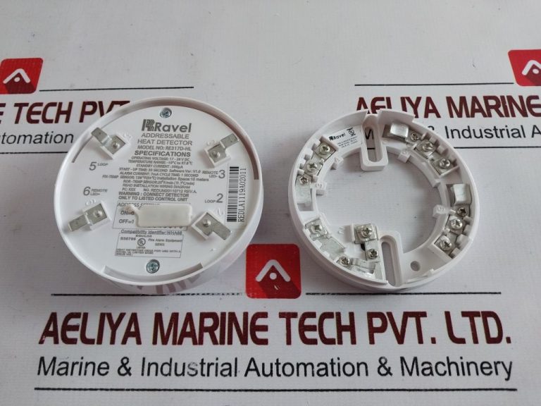 Ravel Re317d-hl Addressable Heat Detector Base - Aeliya Marine